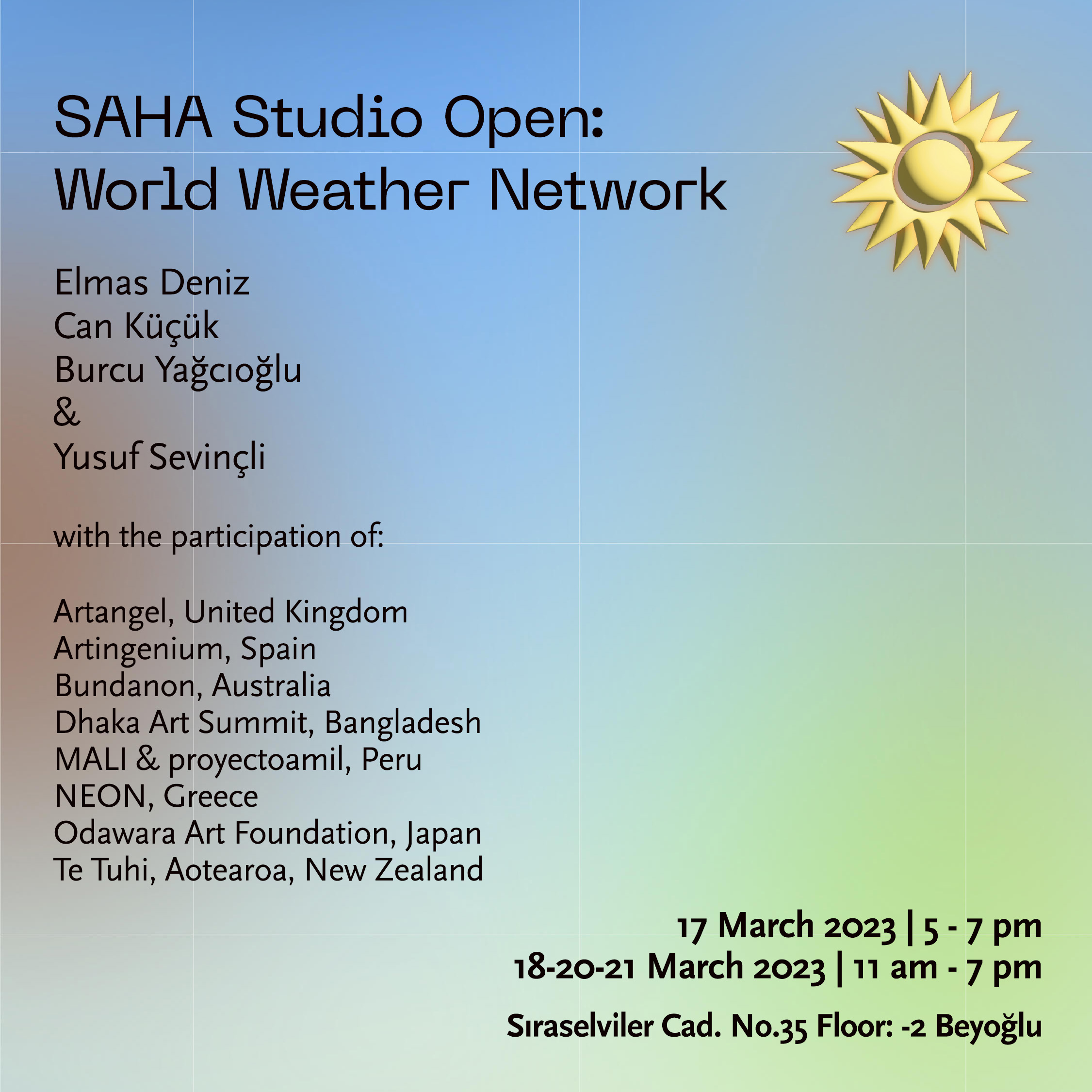 SAHA Studio - World Weather Network - Artingenium
